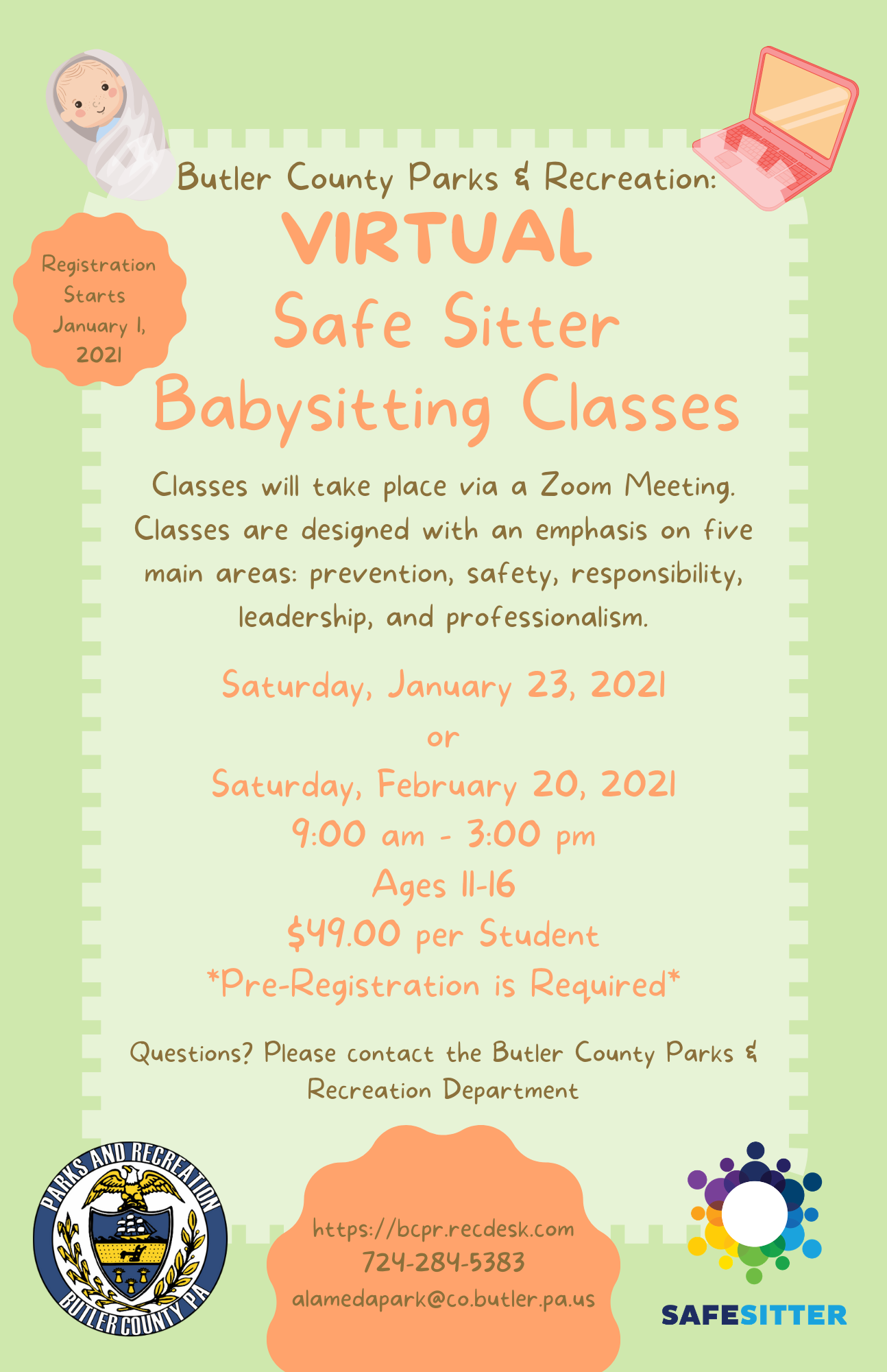 Butler County Parks and Recreation - Flyers/Maps